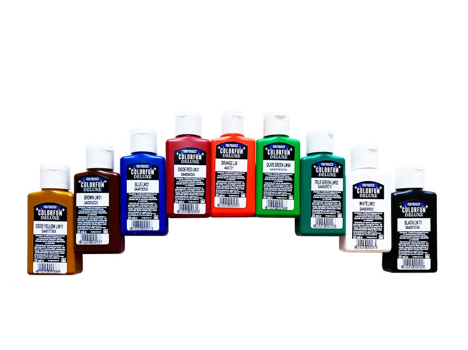 SET 9 PASTE COLORANTI COLORFUN DELUXE COLORI PASTELLI - Resine ...