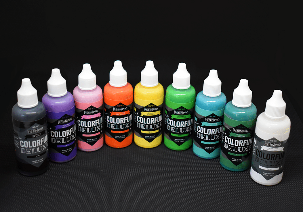 SET 9 PASTE COLORANTI COLORFUN DELUXE COLORI PASTELLI - Resine ...