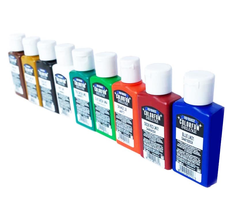 SET 9 PASTE COLORANTI COLORFUN DELUXE COLORI PASTELLI - Resine ...