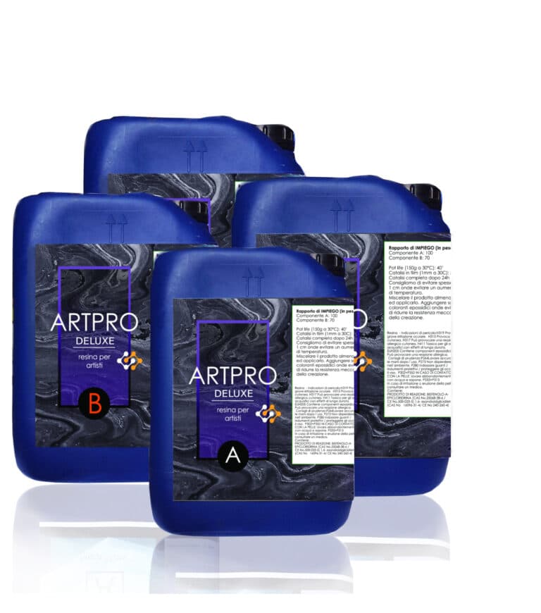 ART PRO DELUXE Resina epossidica trasparente Atossica AD ALTISSIMA VISCOSITÀ | Resine ...