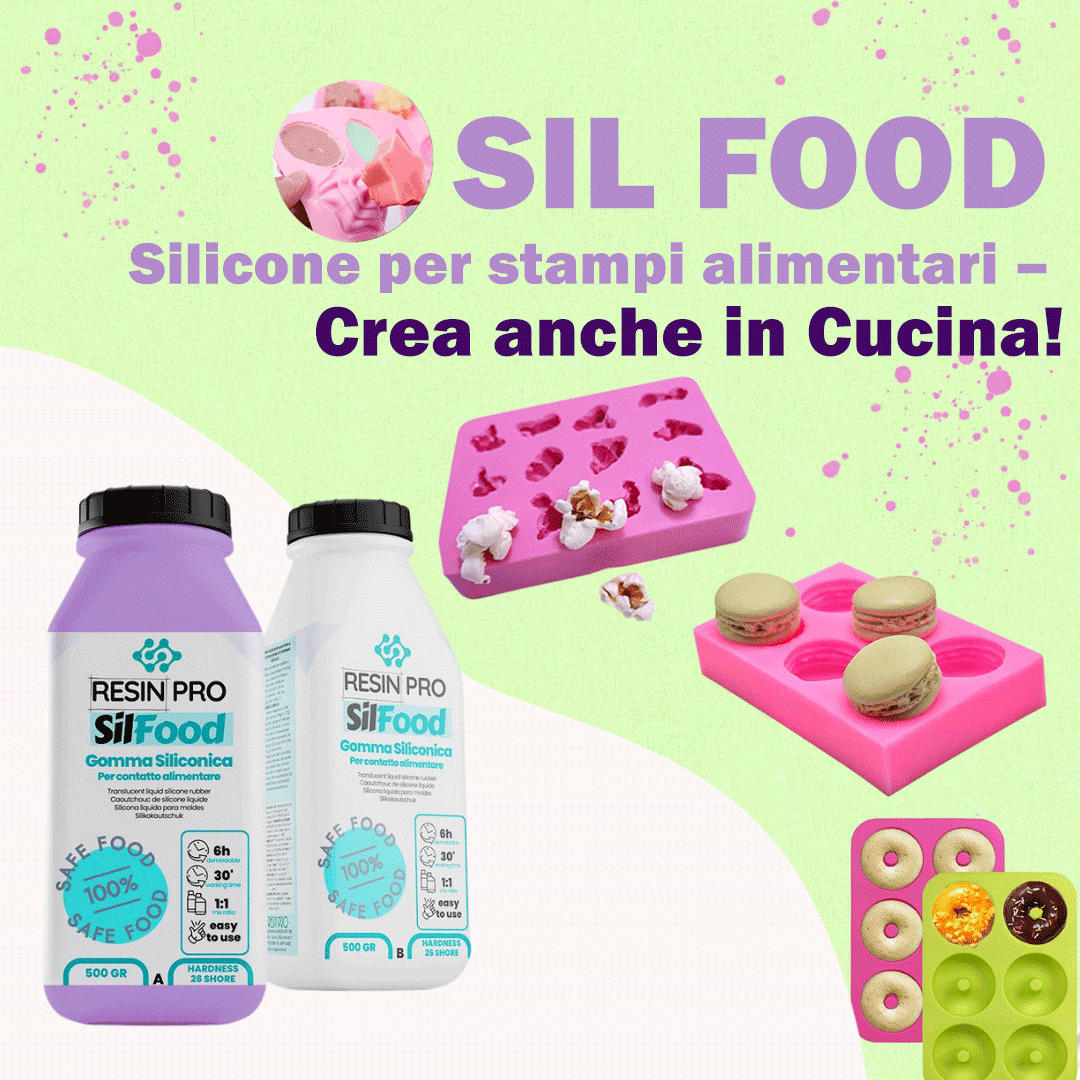 SIL FOOD: Crea anche in cucina! | ResinPro
